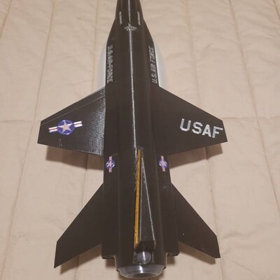 X-15 A2 66671 X15 the Original Nasa Rocket Space Plane 1:32 Scale 472mm ...