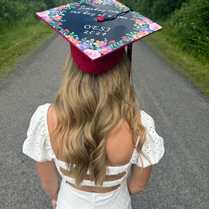 Custom Memorial Graduation Cap Topper, I Did It for Them Cap Decoration ...