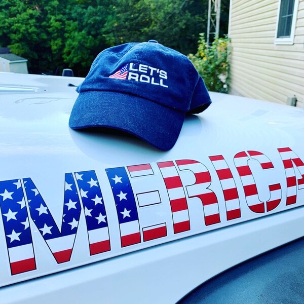 Merica Windshield Sticker Banner Vinyl Decal American Flag Stars ...