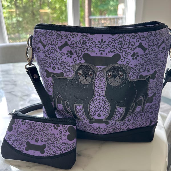 Italian Greyhound Purse, Whippet Purse Appliqued Greyhound/whippet ...