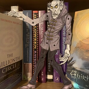 Edgar Allan Poe Articulated Paper Doll With 4 Mini Scenes the Raven ...