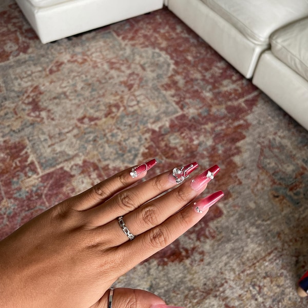 5 Sets Press on Nails Mystery Box Nails Surprise Box Press on Nails ...