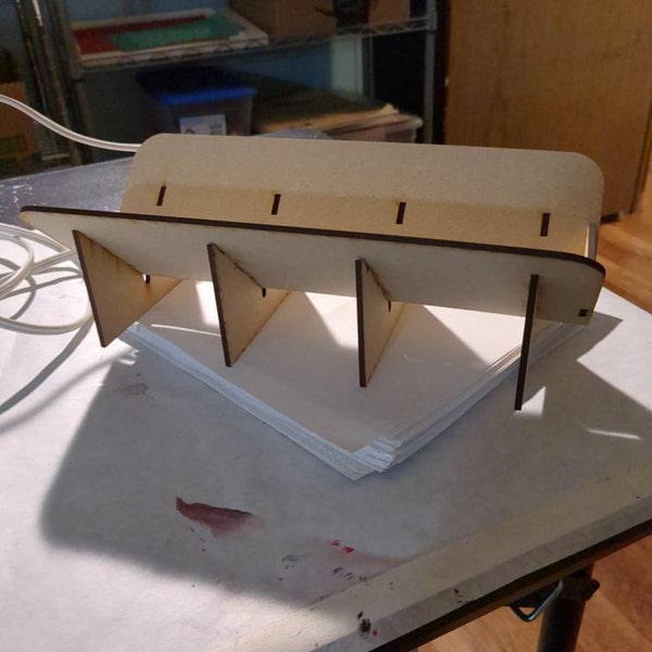 Bookbinding Cradle – Laser Cut Signature Punching Tool – Journal & Book Binding Aid - Etsy