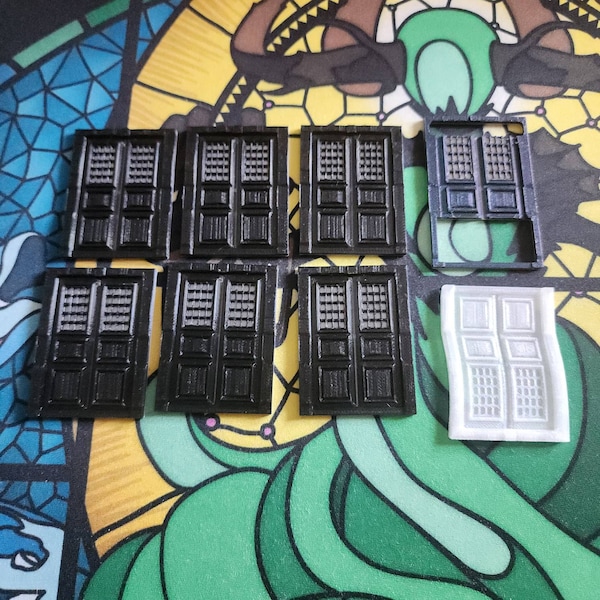 Arched Door Tokens & Tracker for Duskmourn for MTG EDH Commander ...