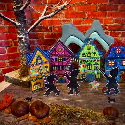 Printable Michaelmas Dragon Cave - Etsy