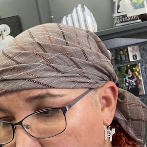 3 Pack Head Scarf Bandana Head Wrap Pre-tied Cotton Paisley Hair Cover ...