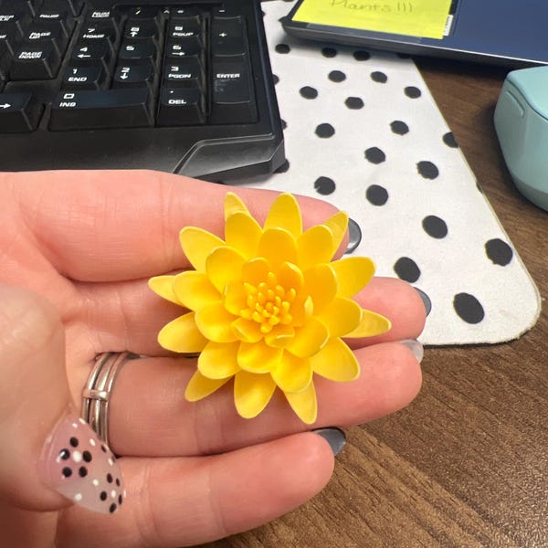 Lotus Flower Rina Kent God of Fury Officially Licensed 3D Printed ...