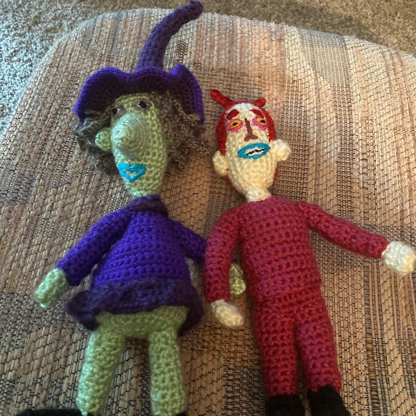 Lock, Shock and Barrel Crochet Patterns (the Nightmare Before Christmas ...