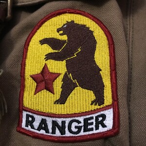 Fallout New Vegas Inspired Ranger Bear NCR Cosplay Gamer Patch Hook and ...