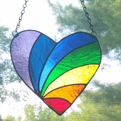 Rising Phoenix Stained Glass - Etsy