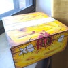 Comic-style Bloody Yellow Loot Chest square - Etsy Canada