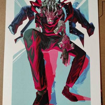 Sukuna Print JJK Inspired, Multiple Sizes, Matte - Etsy