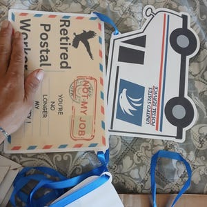 Mailman Birthday Card,postman Birthday Card,first Class Birthday Card ...