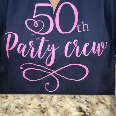 50th Party Crew SVG 50th Birthday Crew SVG 50th Birthday SVG 50th Svg ...