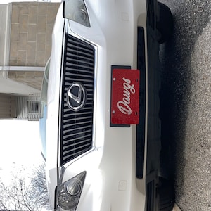 Custom Mirror dark Blue License Plate, Car Tag, Personalized Car Tag ...