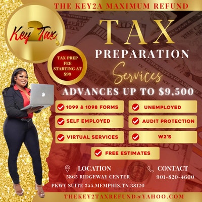 Tax Preparer Digital Business Card & Standard Business Card Bundle, Tax ...