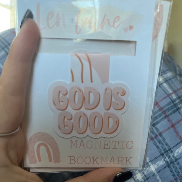 God is Good Magnetic Double Sided Bookmark - Etsy