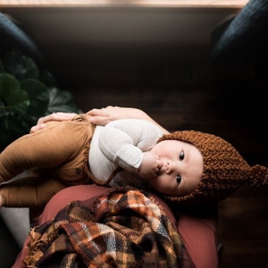 WANDERER Pixie Bonnet rust - Etsy
