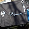 Tan Waxed Canvas Tool Bag/ Motorcycle Tool Roll - Etsy