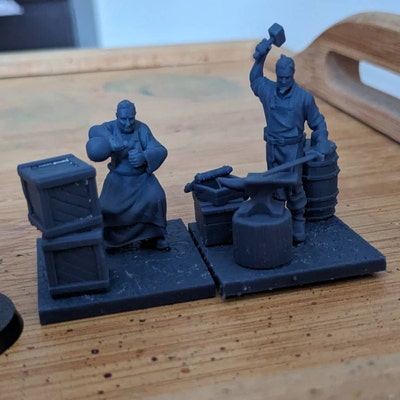 Sekolah, Avatar of the Shark God 32mm Crippled God Foundry 3D Printed ...