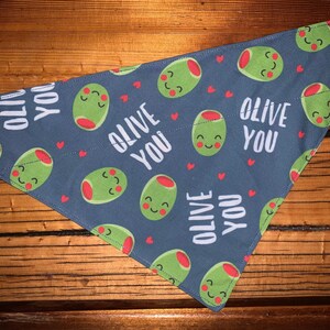 Olive You Valentine Fabric by the Yard Olive Valentine Red - Etsy