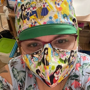 Short Hair Surgical Moon Caps Men Women Pretty Soldier Doctor - Etsy