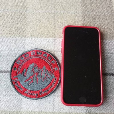 SET Red Dwarf Rimmer Costume Patches Fully Embroidered Sci-fi Cosplay ...