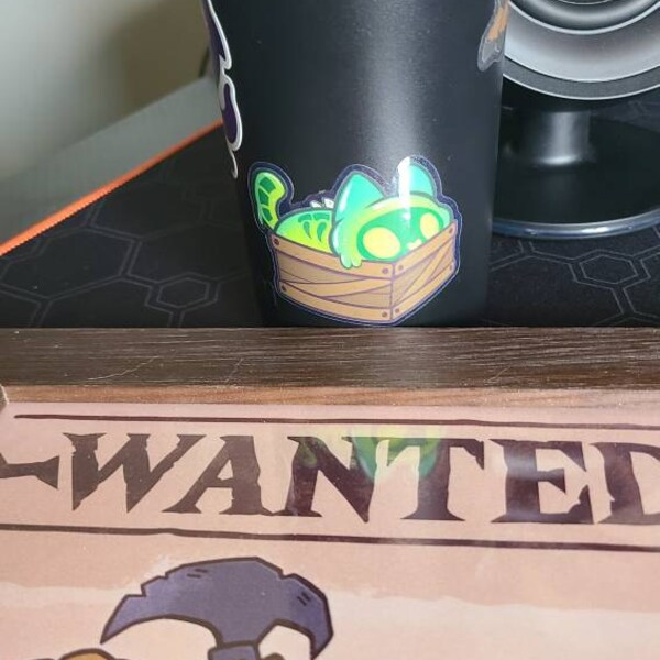Slime Cat in a Box - Shadowlands World of Warcraft Vinyl Weatherproof ...