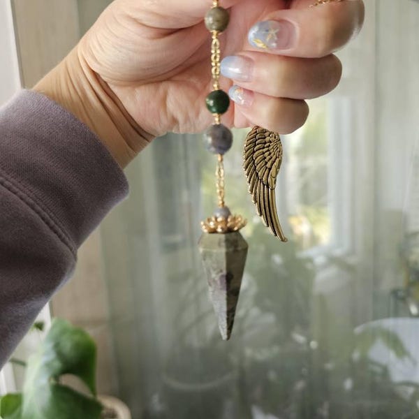 Aphrodite Venus Pendulum Altar Set Unique Celestial Divination Golden ...