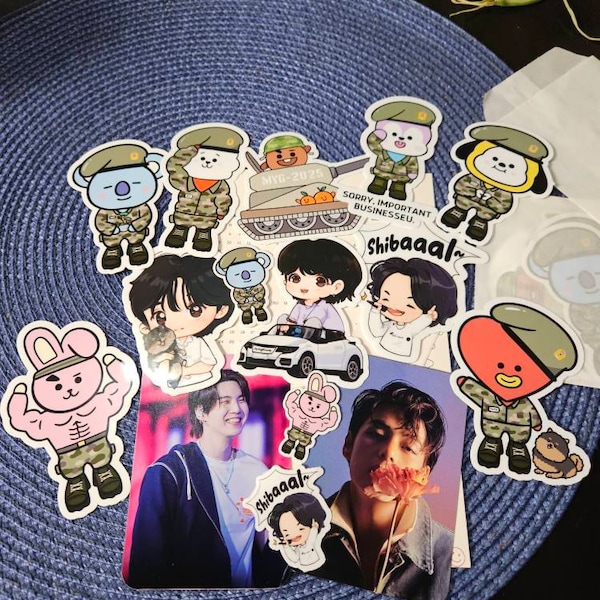 Taeyhung Yeontan Layover Sticker Vinyl Waterpoof | Layover Love Me ...