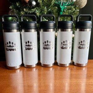 Custom Stainless Steel Yeti® Water Bottle Laser Engraved Water Bottle ...