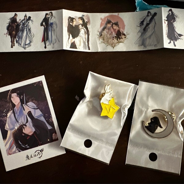 TGCF Heaven Officail's Blessing Key Chain, Hua Cheng Xie Lian Keychain ...