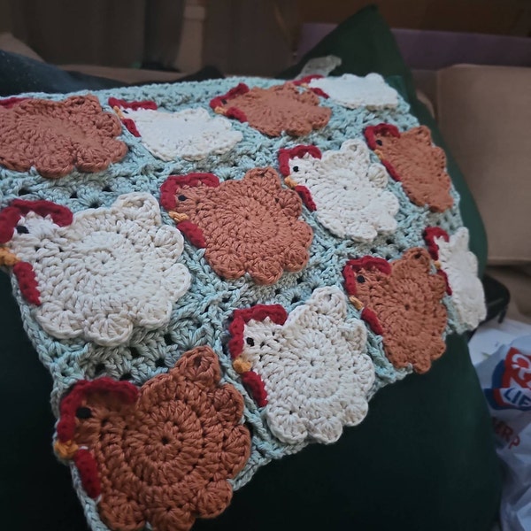 Nesting Hens Egg Gathering Apron, Crochet Pattern, No Sew, Egg Apron ...