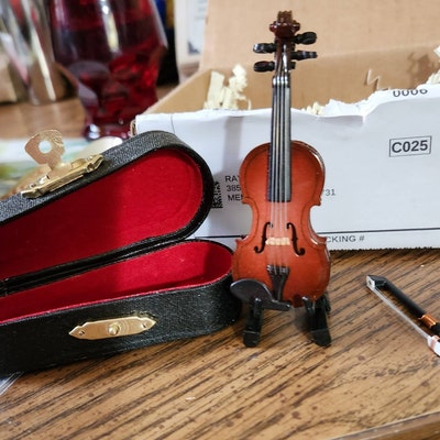 3-pack Worlds Smallest Violin Anonymous Gift Tiny Violin - Etsy
