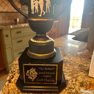 YOU ROCK Rock Star Award Rock on Hand Trophy Funny Trophy Achievement ...