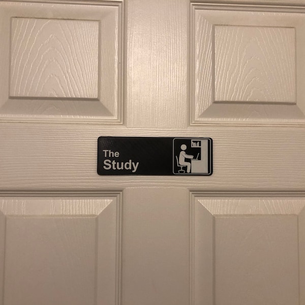 3D Printed 'the Office' Style Room Signs: Customizable - Etsy