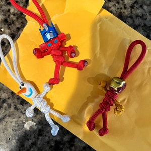 Alien/human Villain Paracord Buddy Insanely Paracord - Etsy