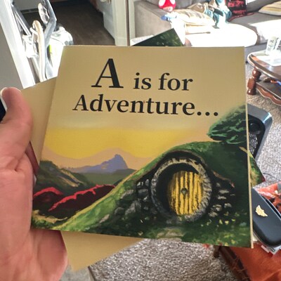 Lord of the Rings Baby Book ABC Book Inspired by Lord of the Rings - Etsy