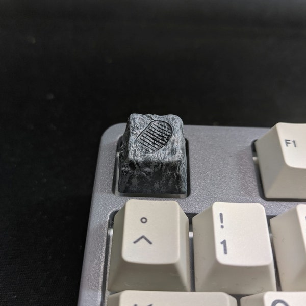 Witcher Wolf Artisan Keycap, Custom Keycap, Resin Keycap, Cherry MX ...