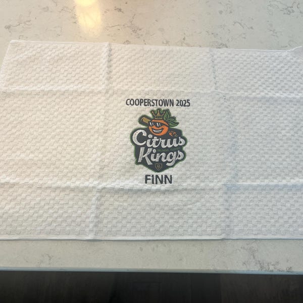 Pin Collecting Towel, Cooperstown, All Star Village, Pin Towel ...