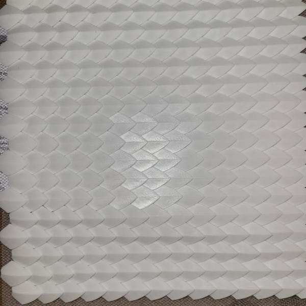 3D Printed Metallic Dragon Scales Fabric Sheet, Cosplay Armor - Etsy