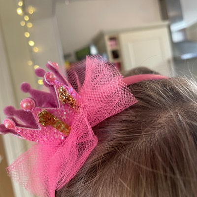 Birthday Crown Age Headband Choose Age Custom Glitter Crown - Etsy UK