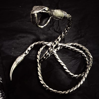 RAZORBACK SNAKE Necklace - Etsy