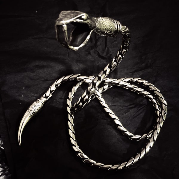 RAZORBACK SNAKE Necklace - Etsy