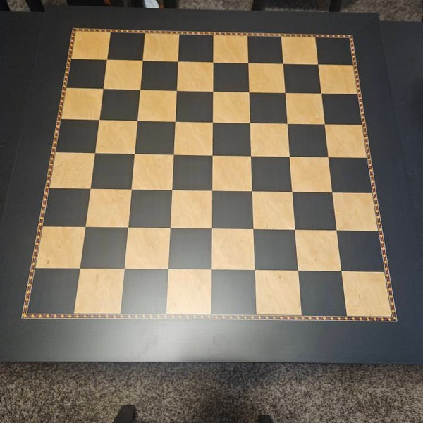 Green Ash Burl & Erable High Gloss Deluxe Chess Board - 1.75" Squares ...