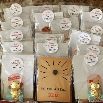 Custom Happy Valentine's Day Stickers, Personalized Valentines Day ...