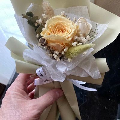 Nano Cotton Flower Bouquet - Etsy