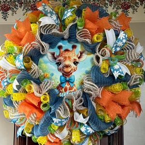Welcome Seafoam Green Pumpkins Fall Leaves Wreath Sign-sublimation ...