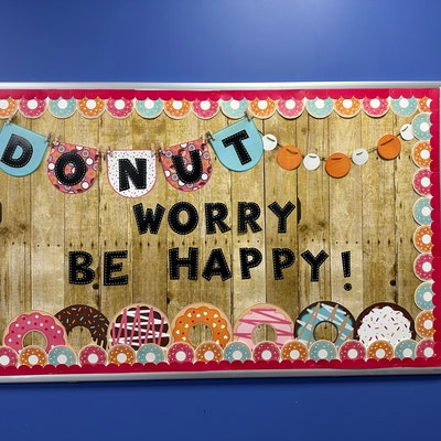 Donuts Summer Bulletin Board Borders - Etsy