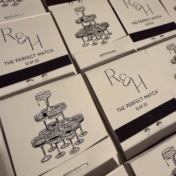 Matchboxes Personalised Wedding Favours, Business Branding, Party ...